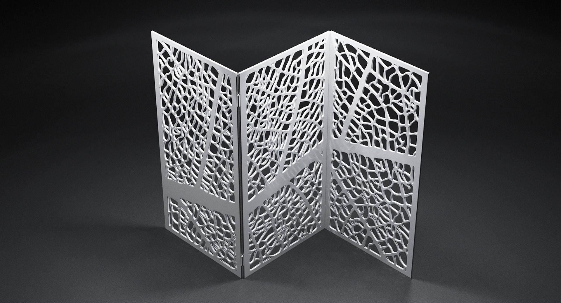 Screen Decorative 3D Model - TurboSquid 1311703