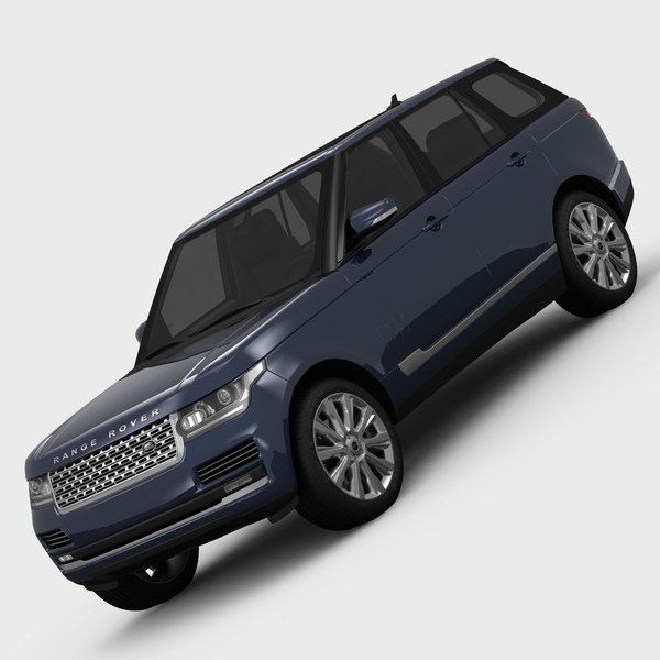 land rover range l40 3d model