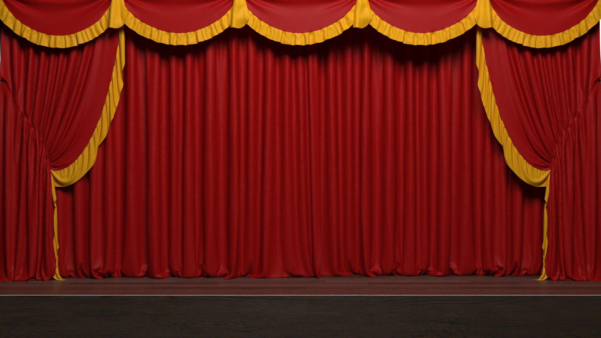 Curtain Animate 3D Model - TurboSquid 1915481