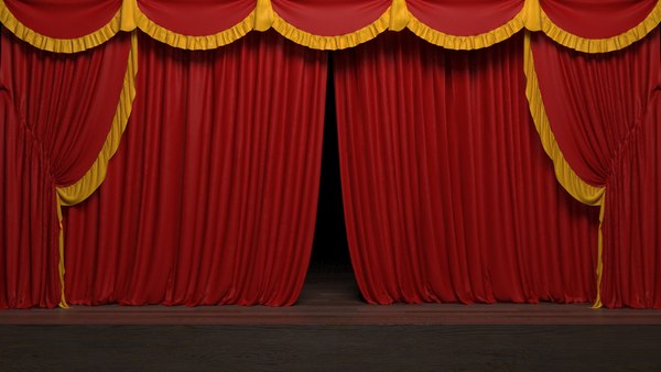 modelo 3d Cortina animada - TurboSquid 1915481