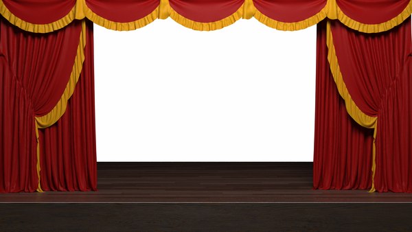 modelo 3d Cortina animada - TurboSquid 1915481