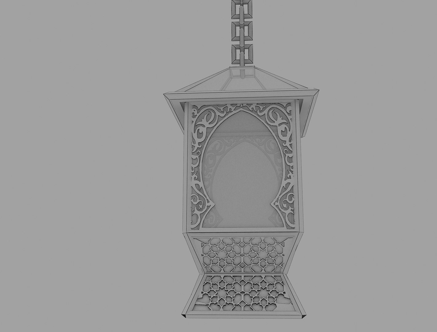 F10a Ramadan Lantern Fanous 3D Model - TurboSquid 1880927