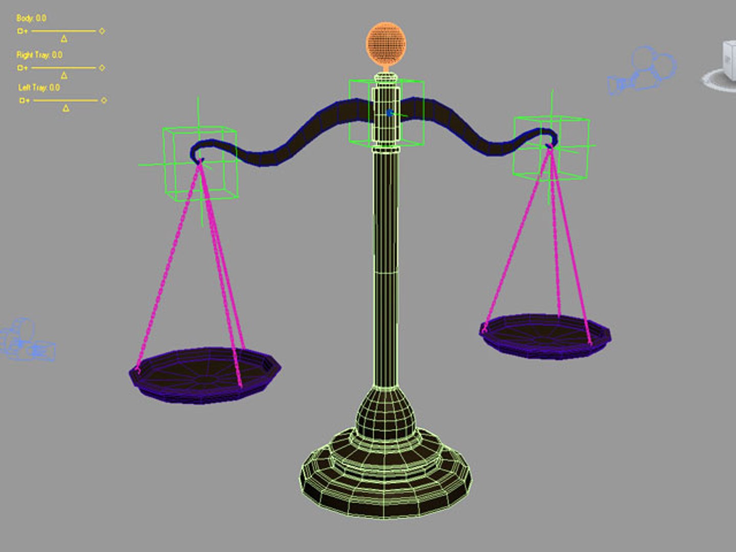 scales 3d model