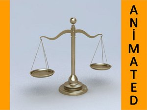 Animated Balance Scale 3D Models For Download | TurboSquid