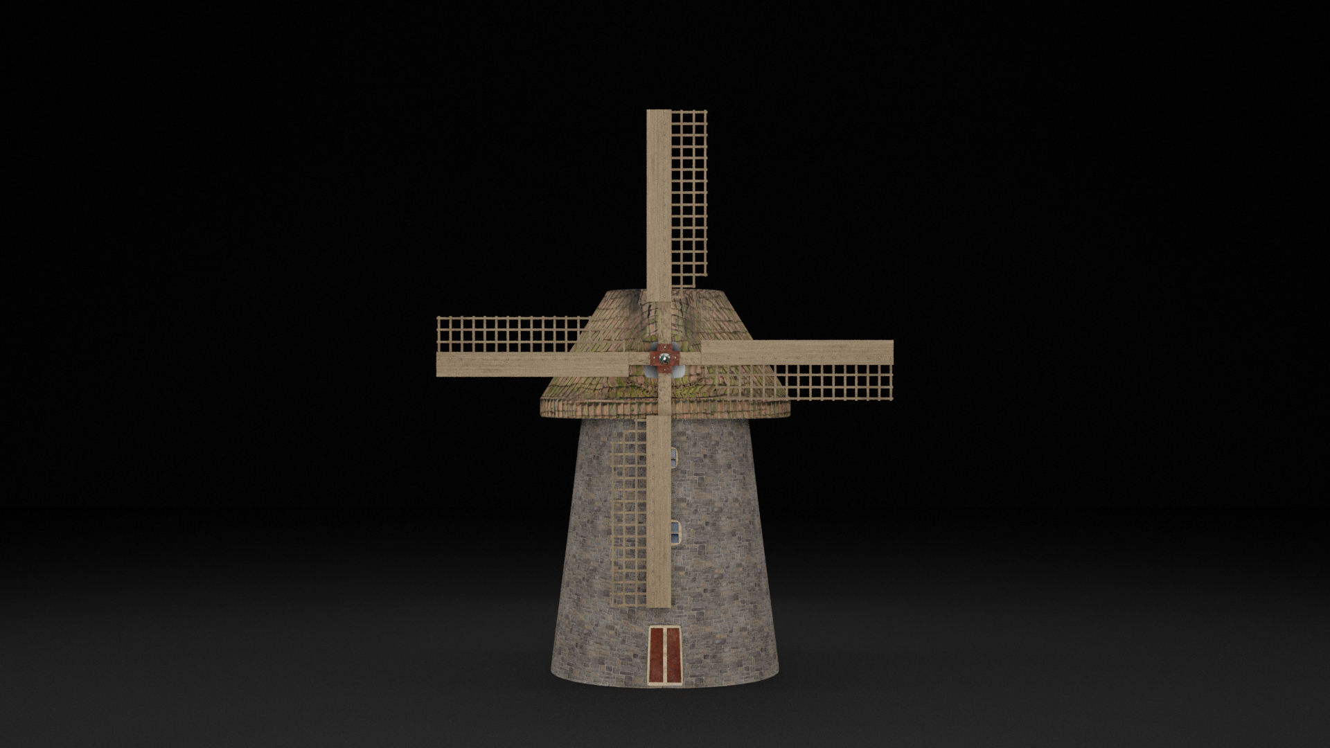 Water Pumping Windmill Animated 3D Model 3D Model - TurboSquid 2246862