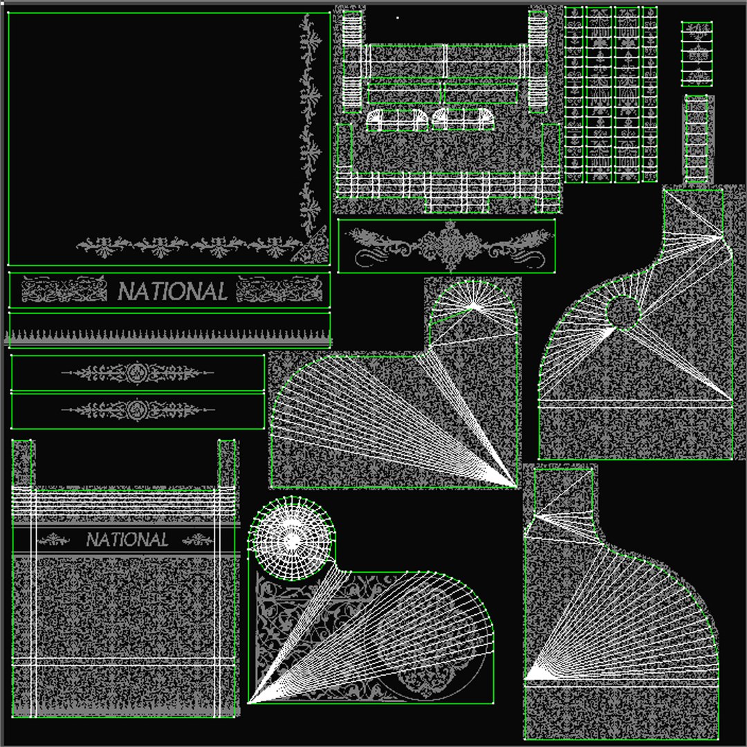 Old Cash Register 2 3d Model