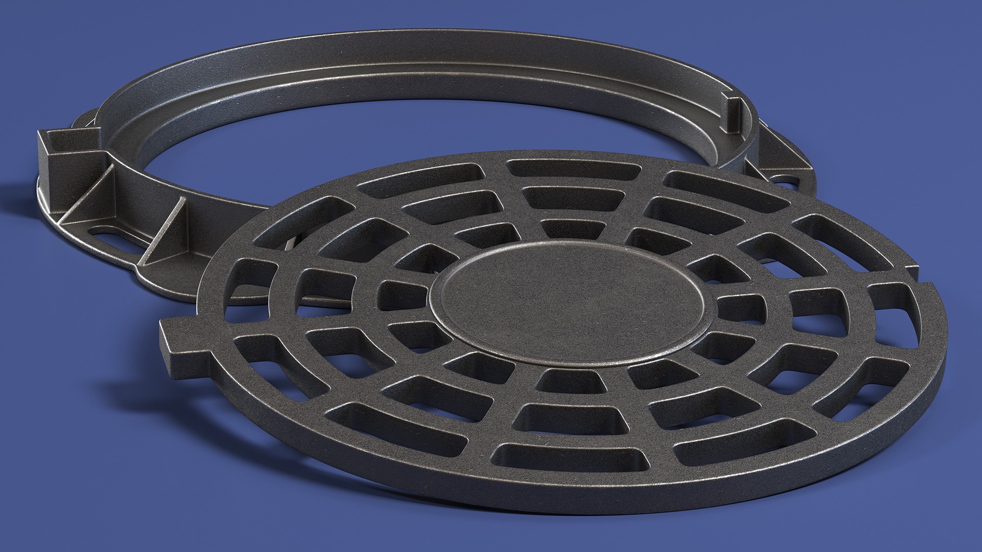 Manholes Collection model - TurboSquid 1992551