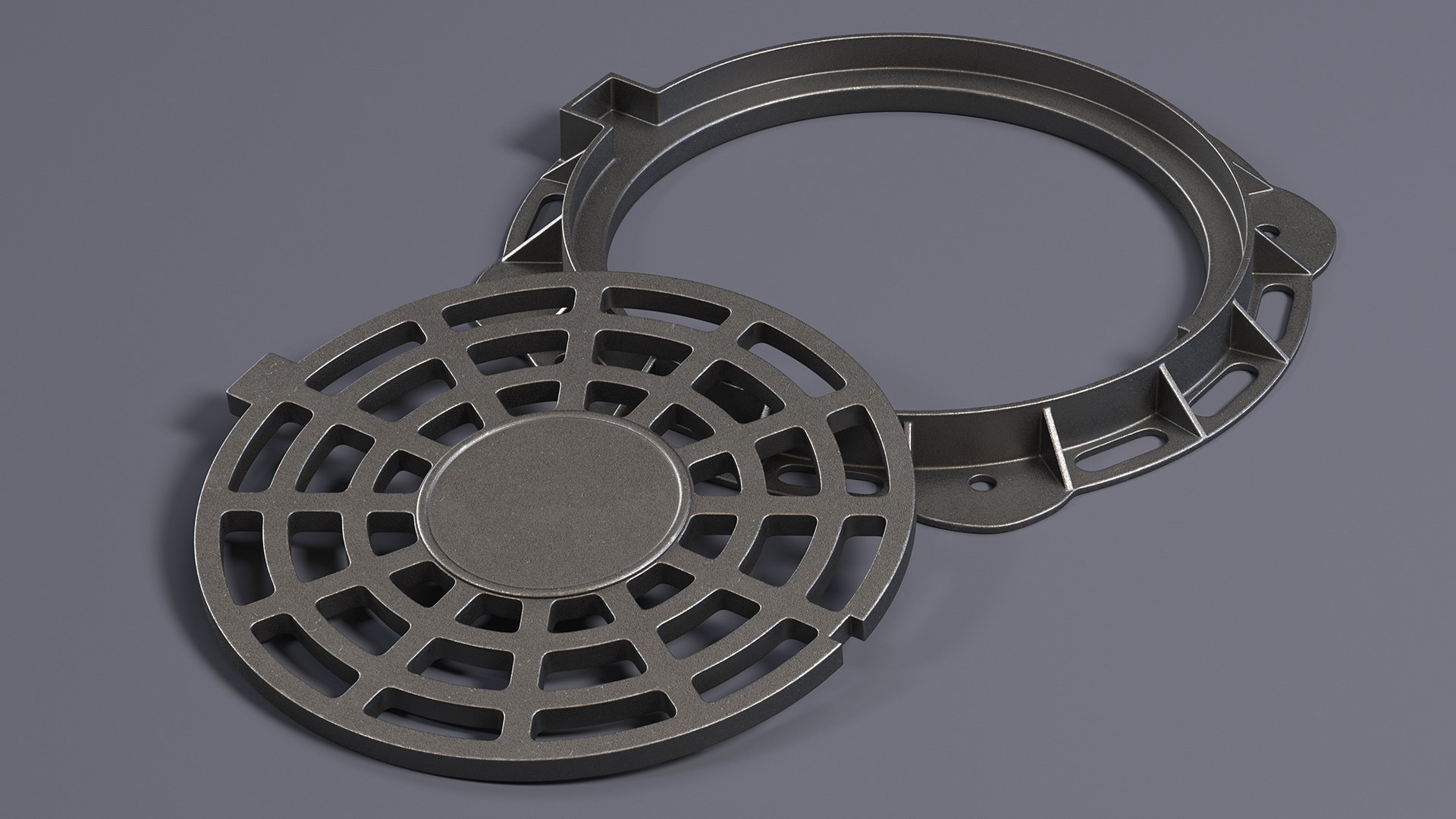 Manholes Collection model - TurboSquid 1992551