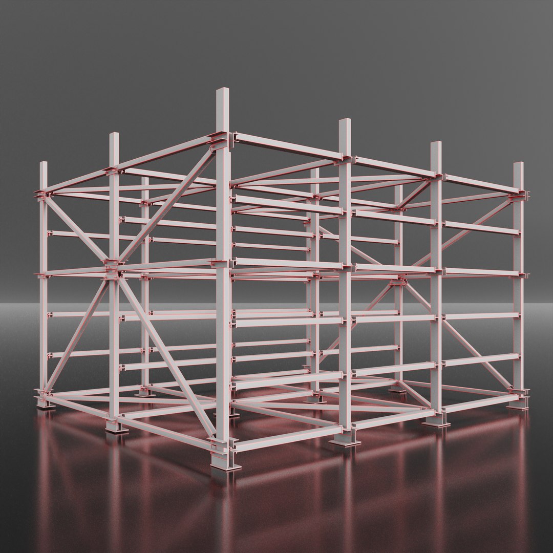 Rack Metal 3D Model - TurboSquid 2245325