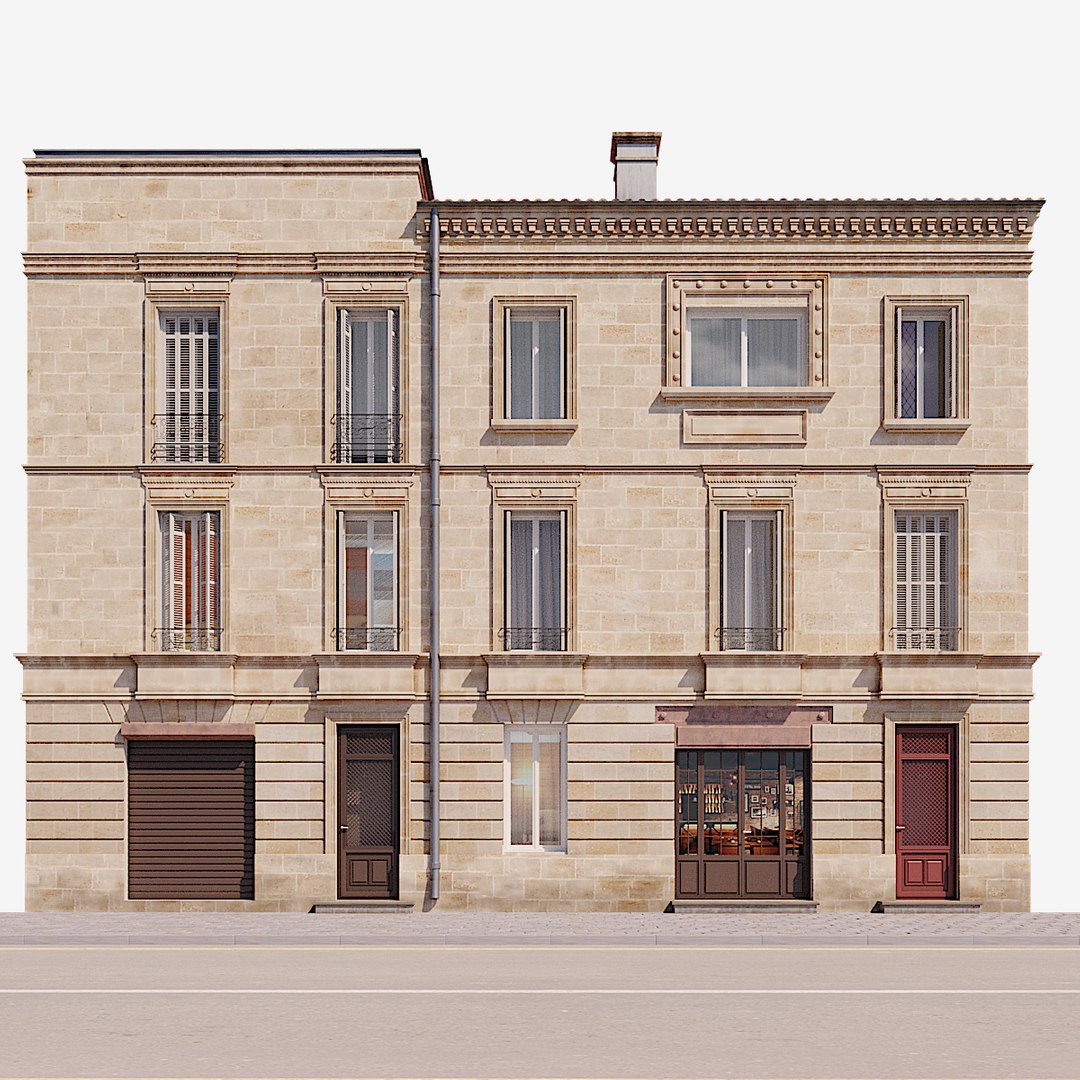 Building Walls Model - TurboSquid 1471375