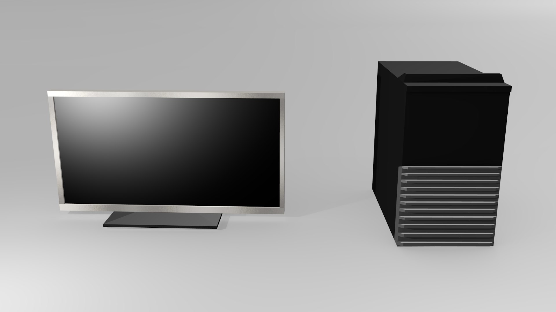 Free Desk Computer Table Monitor 3D Model - TurboSquid 1269951
