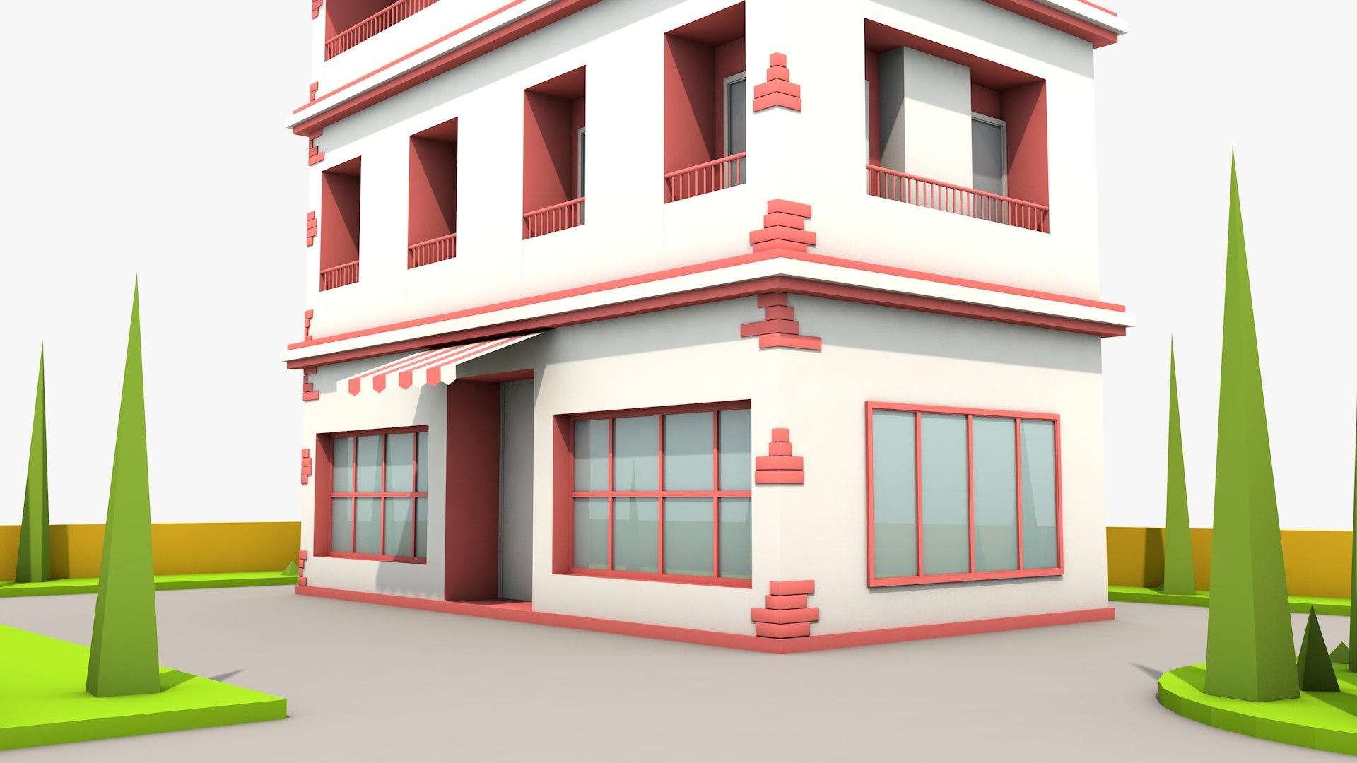 3D model Hotel - TurboSquid 1727987