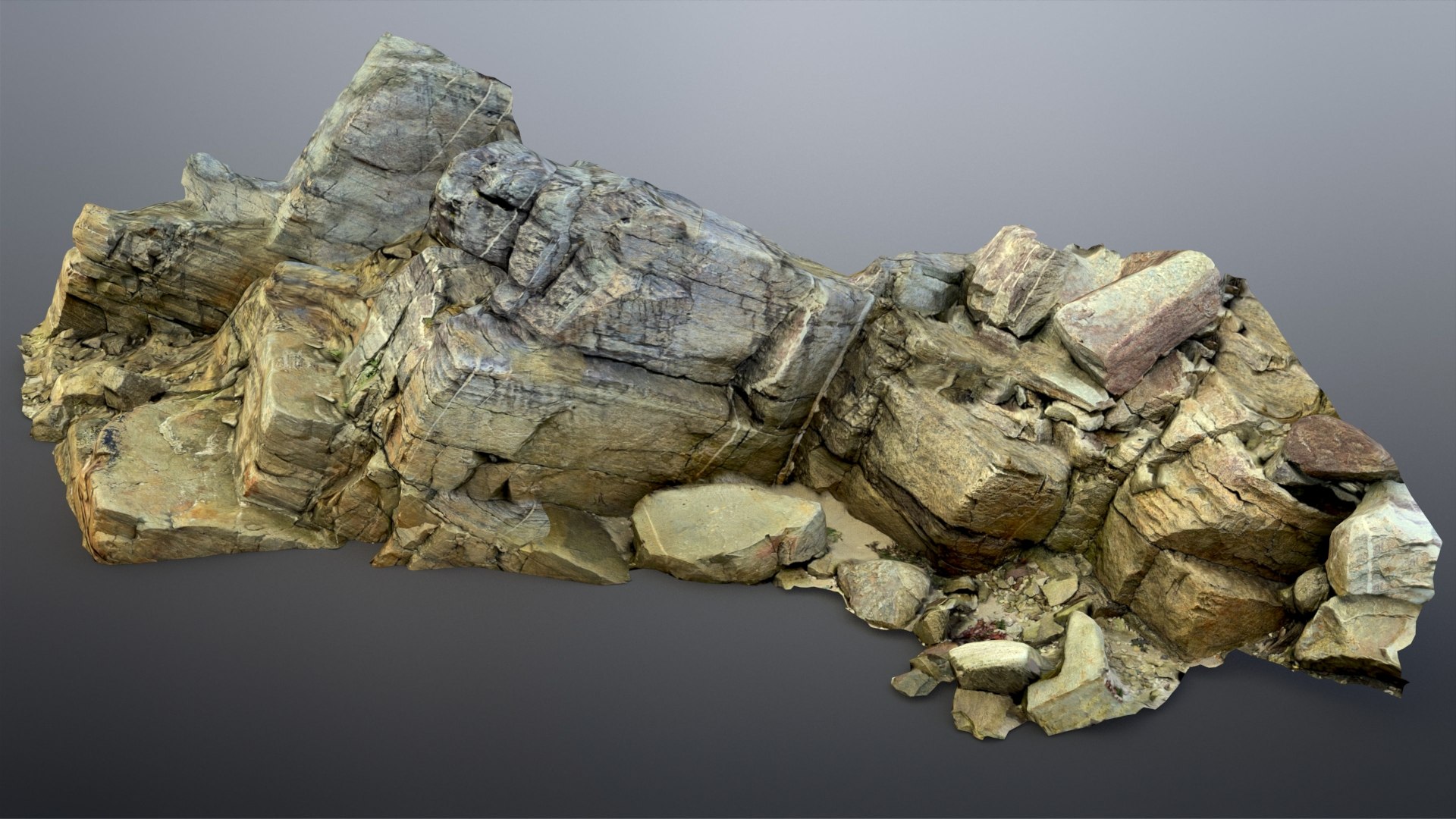 Beach Rocks 3D Model - TurboSquid 1992363