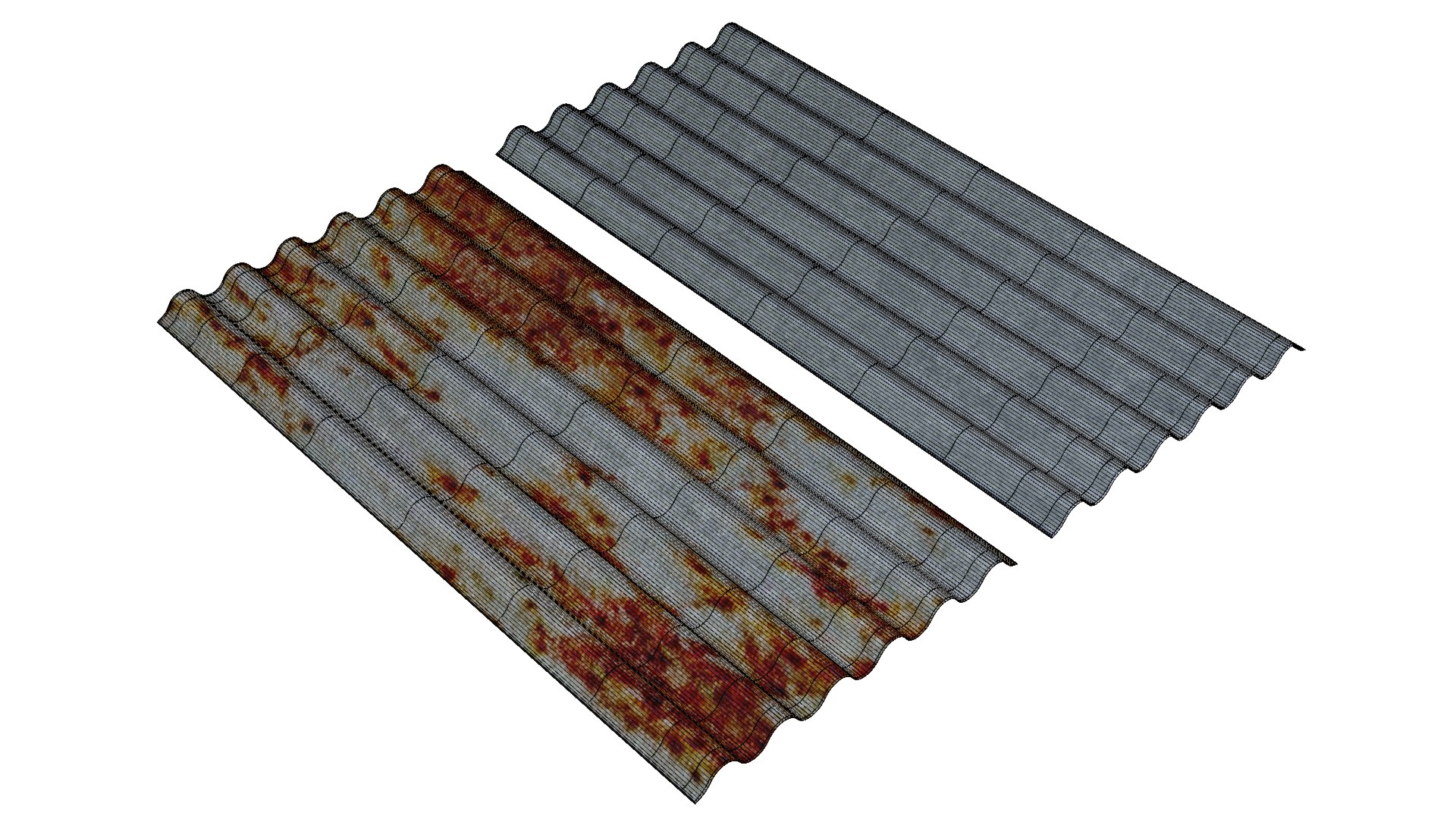 Roof Zinc 3D Model - TurboSquid 1963254