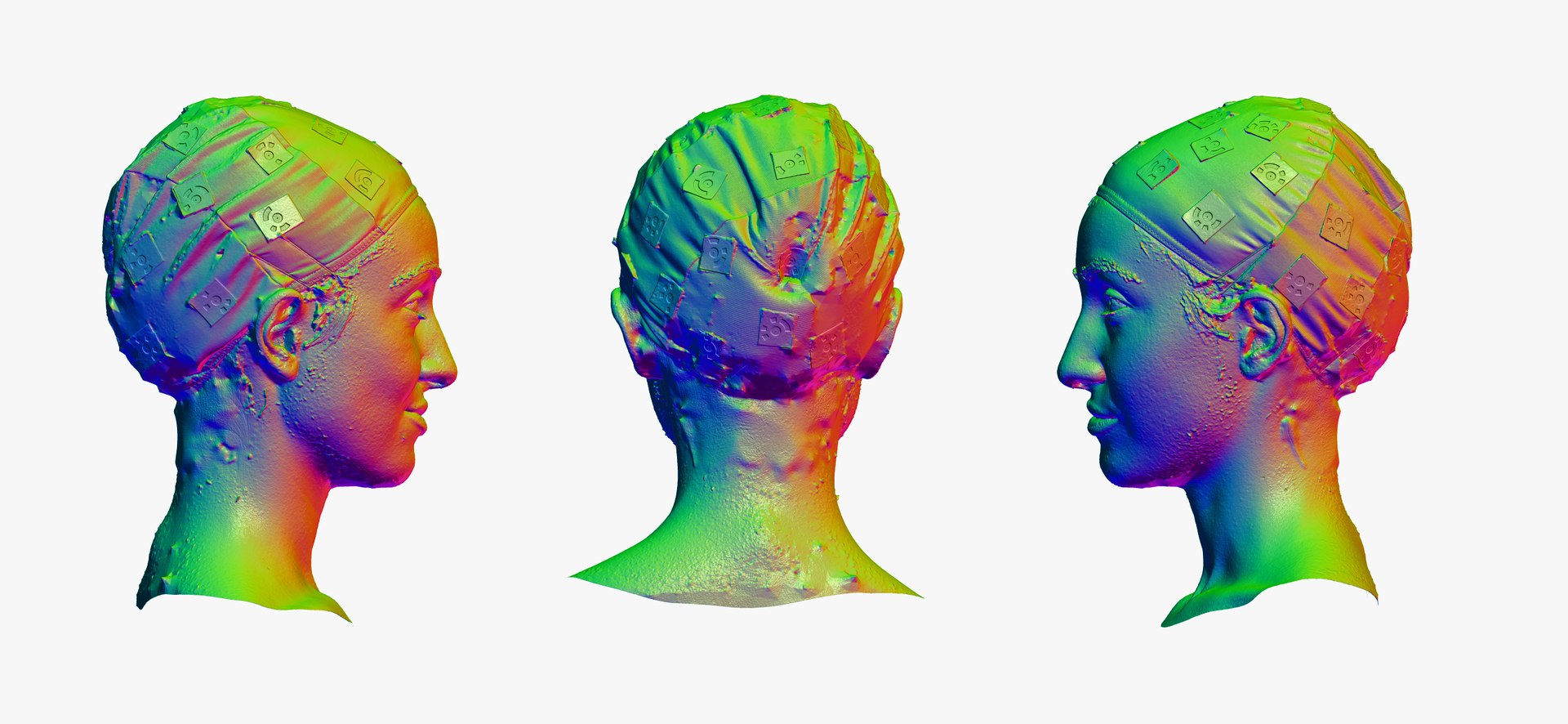 3D joy human head jaw model - TurboSquid 1706942