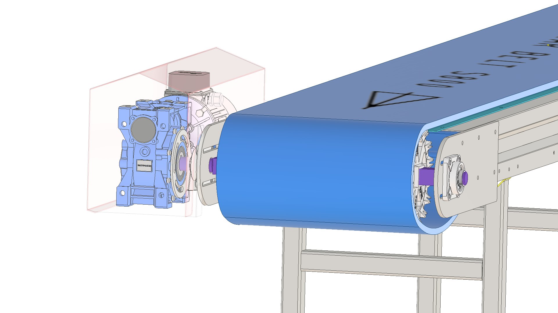 3D Conveyor Modular Belt 01 - TurboSquid 2018257