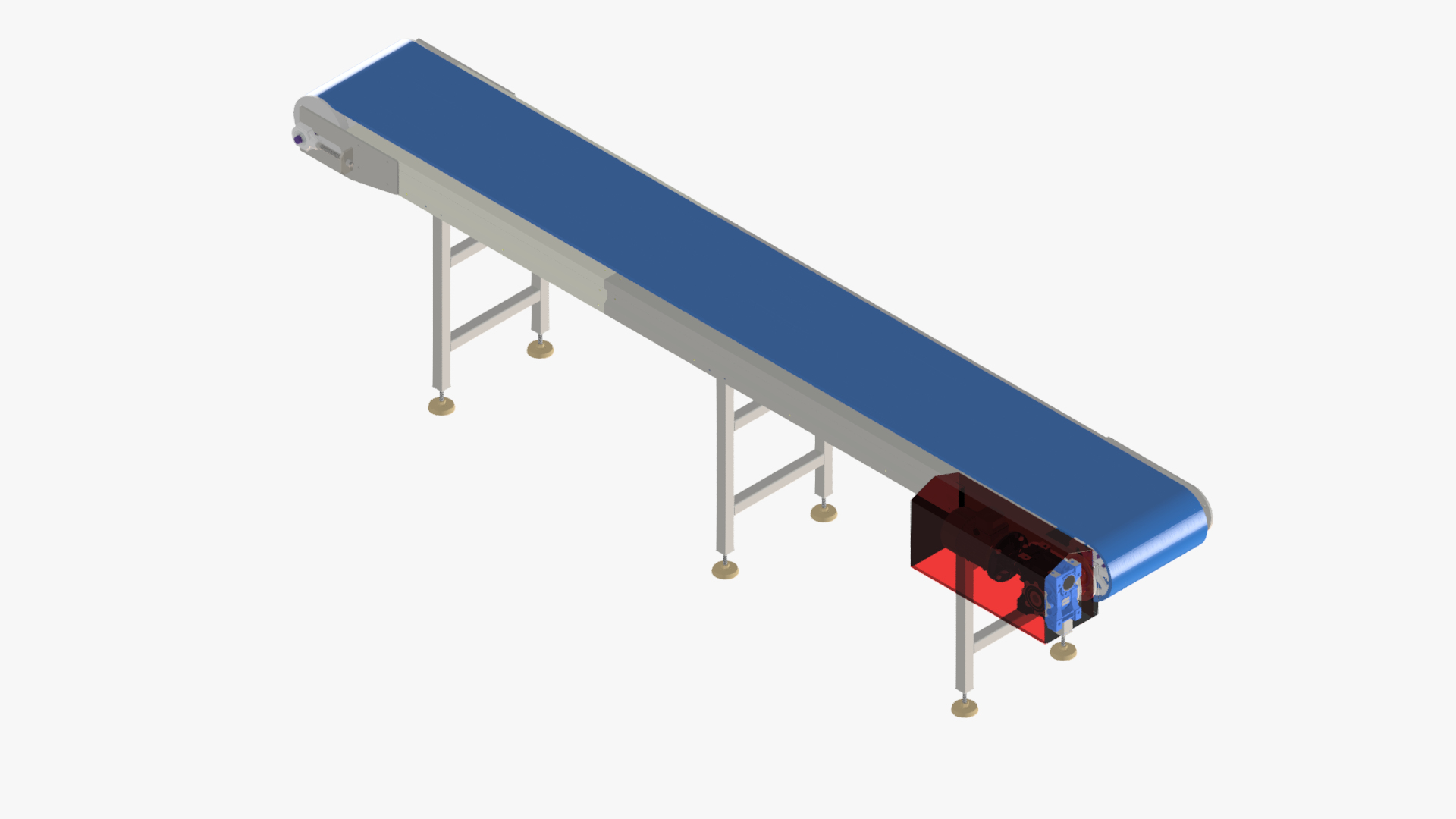 3D Conveyor Modular Belt 01 - TurboSquid 2018257