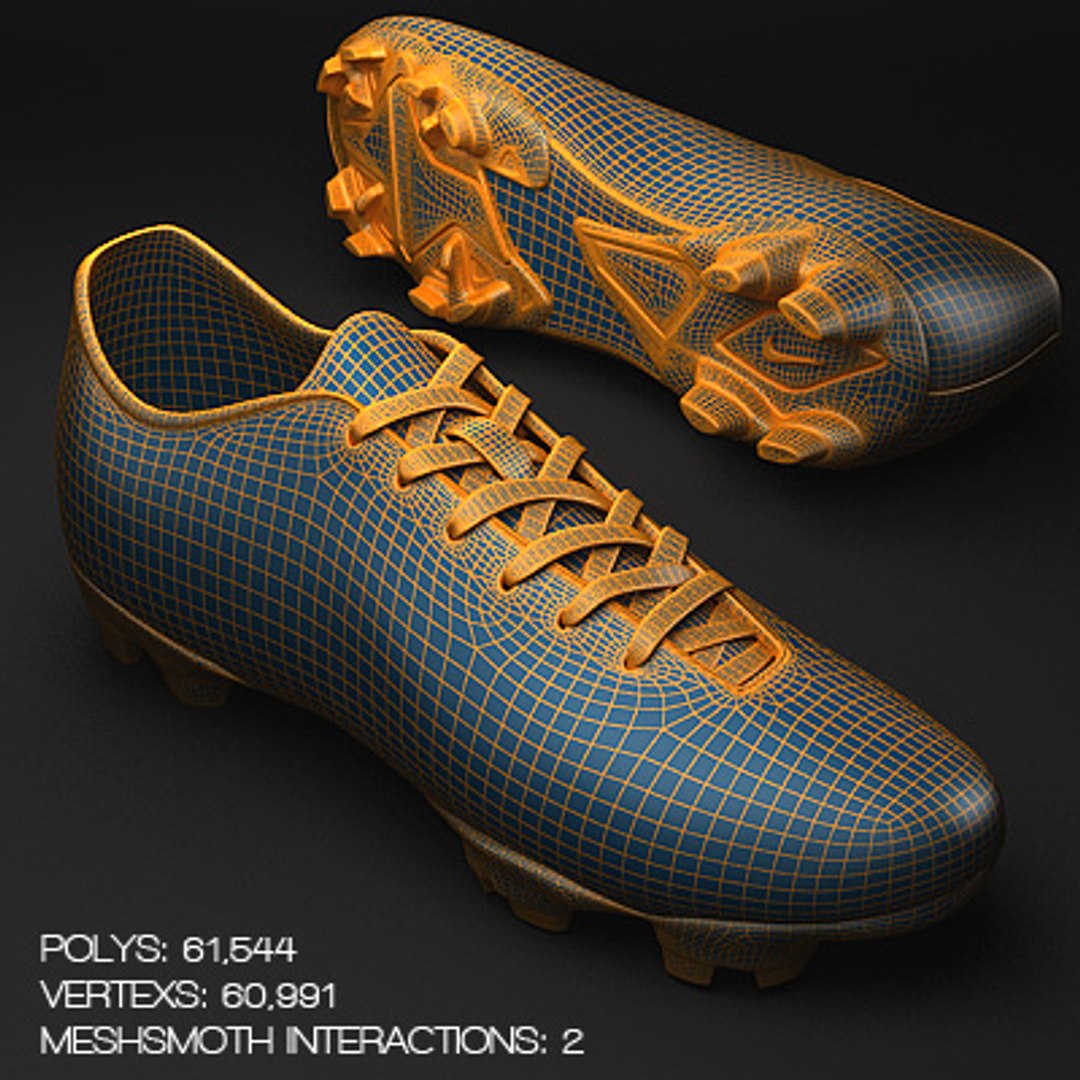 Soccer Shoes - Cleats 3d Model