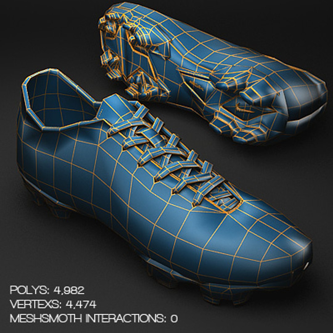 Soccer Shoes - Cleats 3d Model