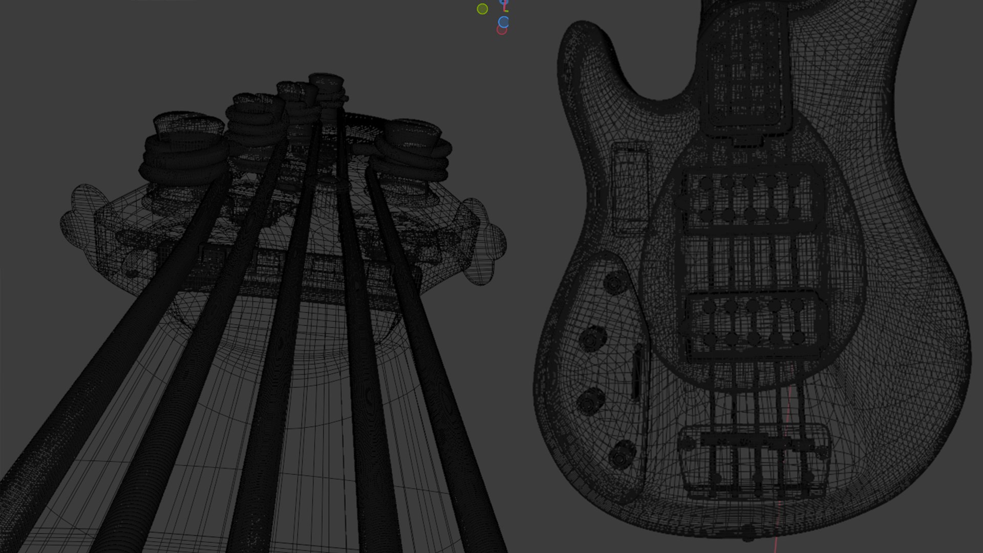 Bass Guitar 3D Model - TurboSquid 1823252