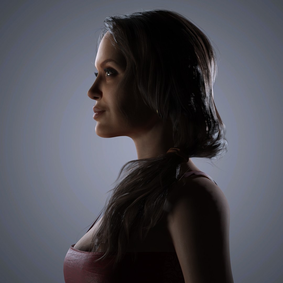 3D Angelina Jolie Character 3D Model Low-poly - TurboSquid 2328855
