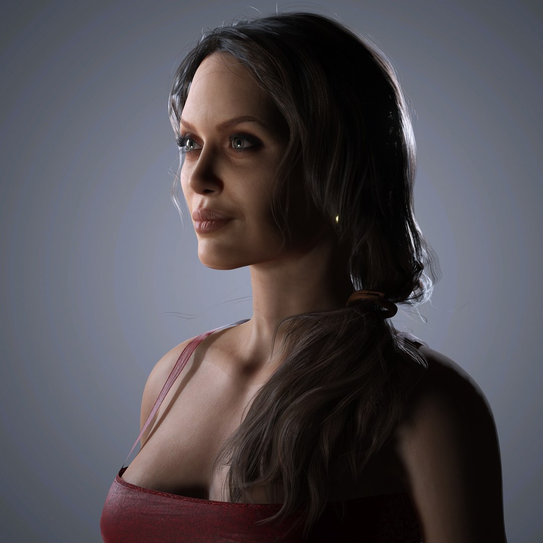 3D Angelina Jolie Character 3D Model Low-poly - TurboSquid 2328855