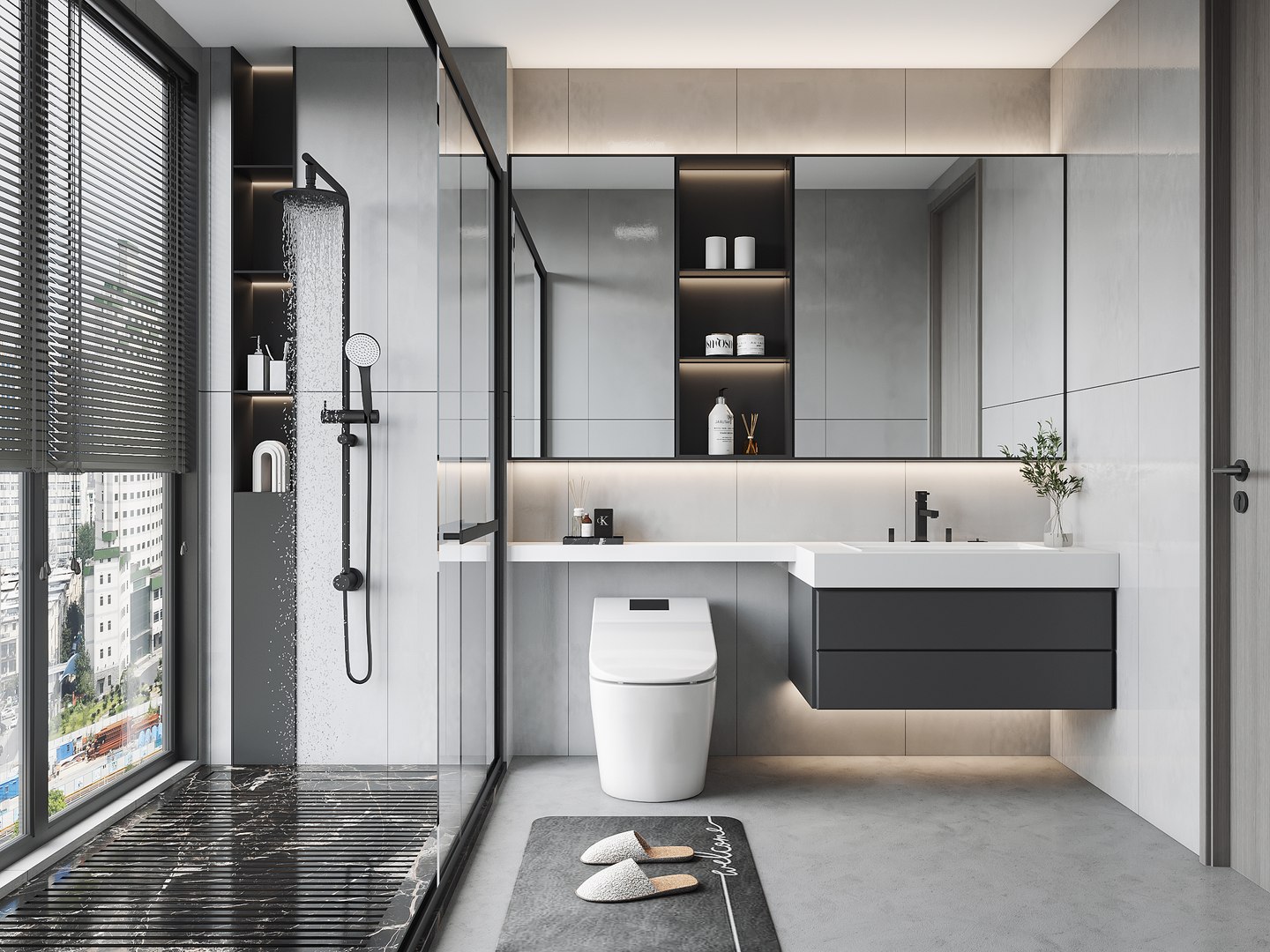 Modern bathroom model model - TurboSquid 2057694