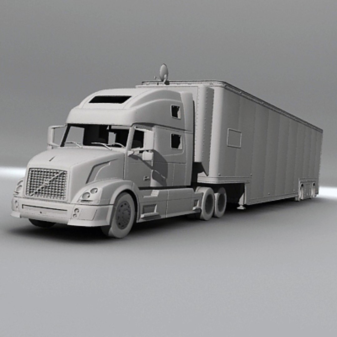 3ds race car transporter