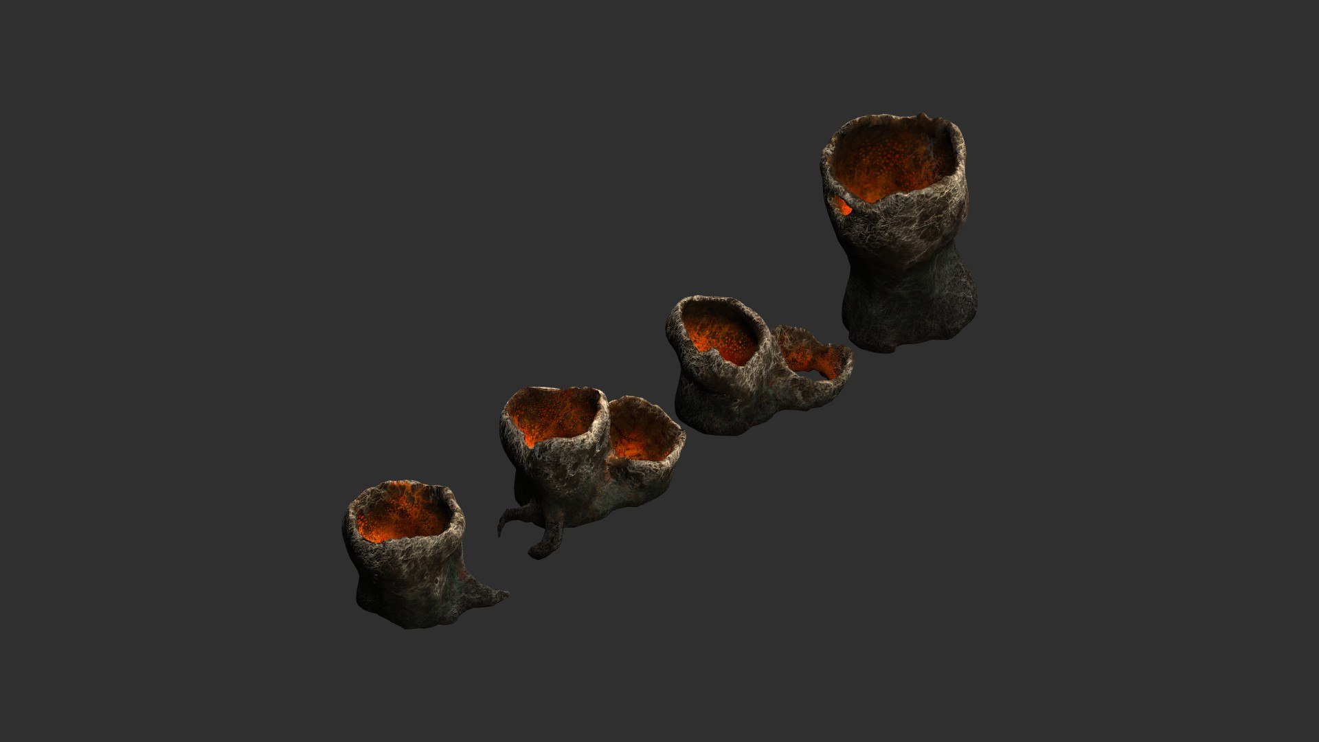 Alien Tubes 3D Model - TurboSquid 2192968