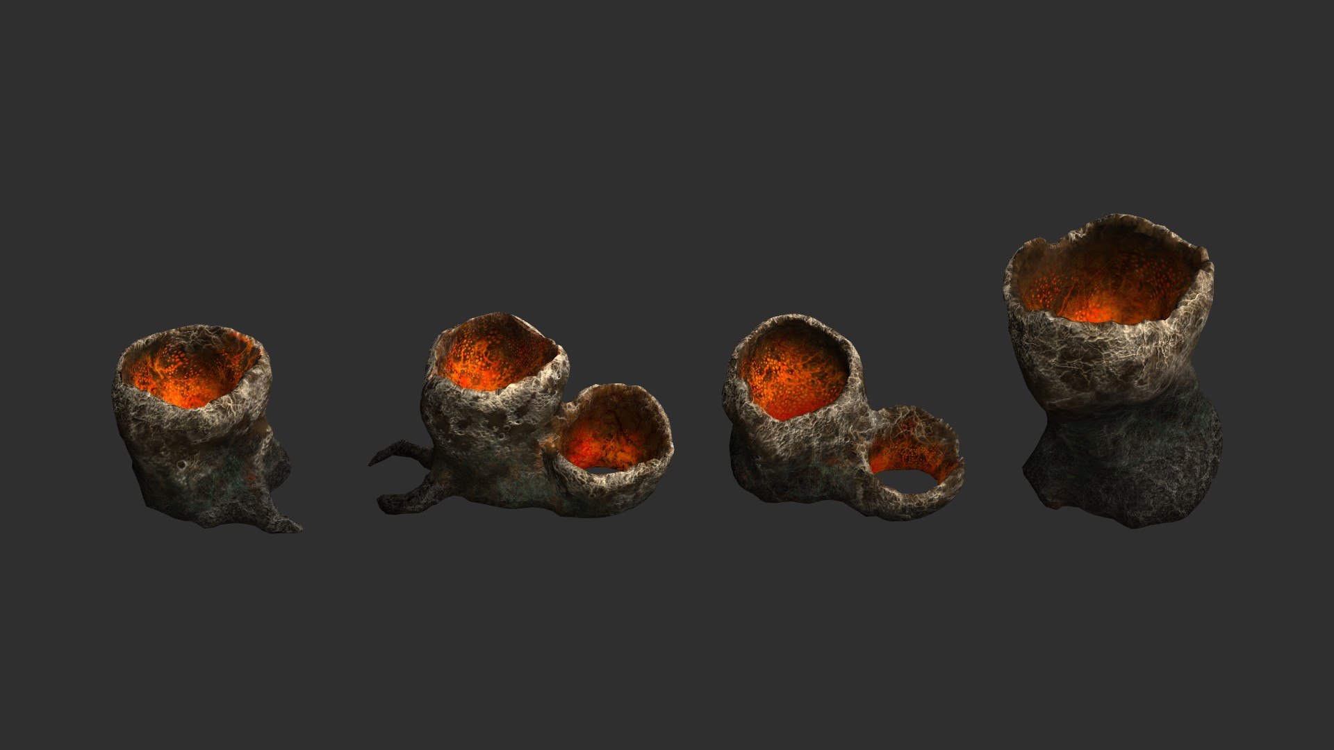 Alien Tubes 3D Model - TurboSquid 2192968