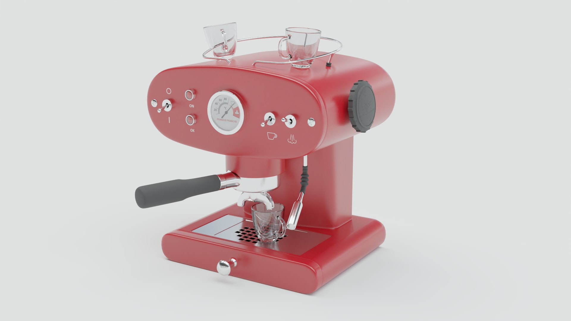 Expresso Maker Francis Francis 3D Model - TurboSquid 2364675