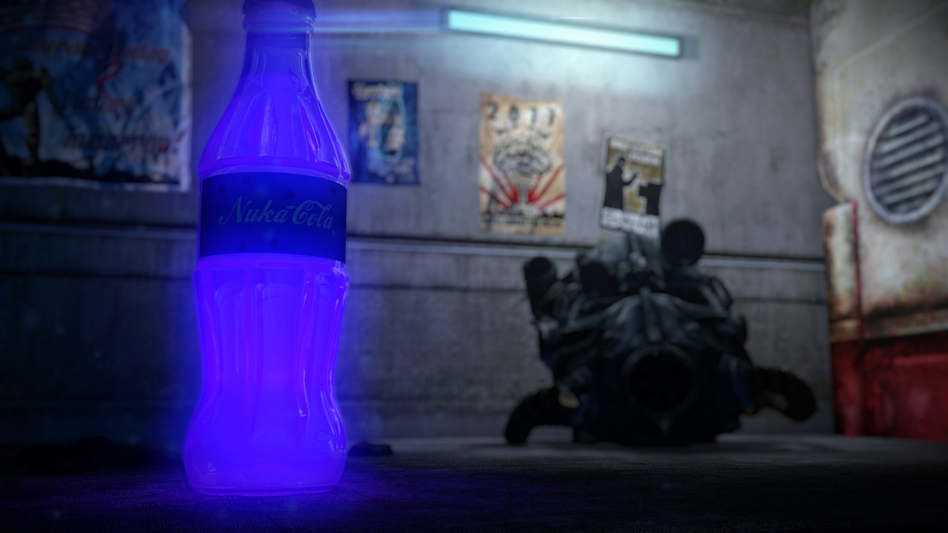 3d Model Nuka - Cola