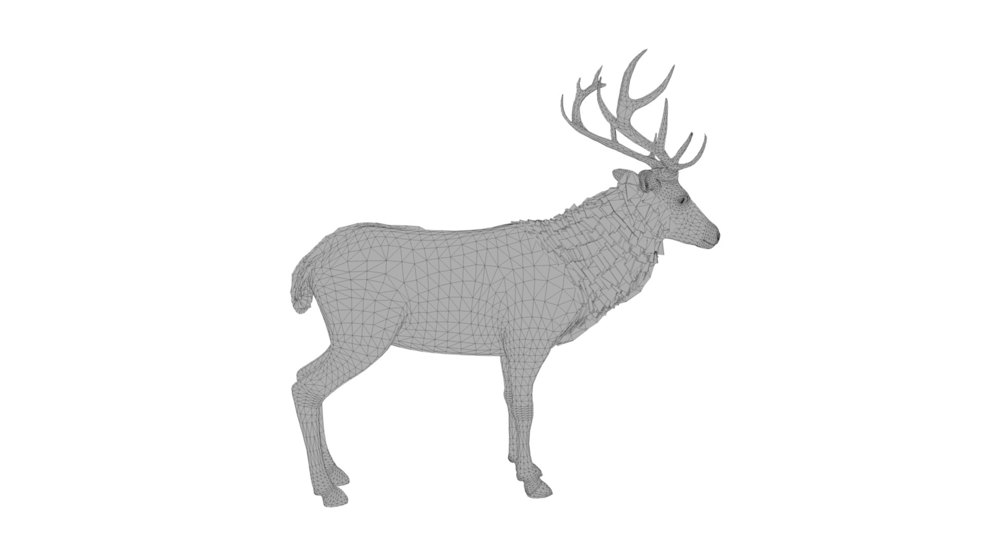3D Deer - TurboSquid 2237889
