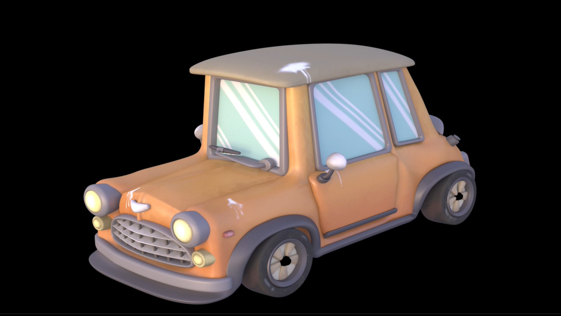 Cars Cartoon 3D - TurboSquid 2130733