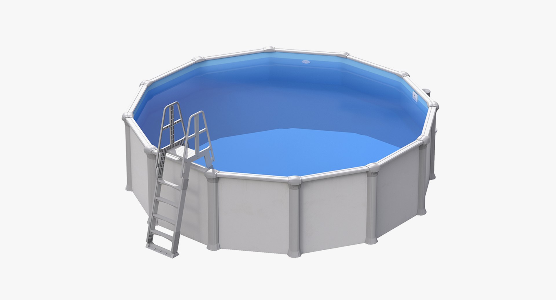 Swimming Pool Accessories 3D Model - TurboSquid 1493666