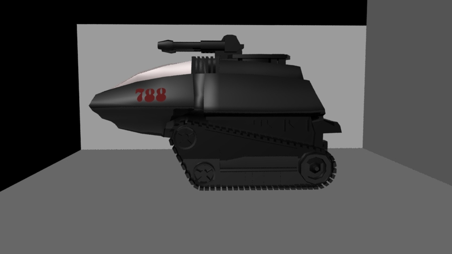 Cobra Hiss Tank 3d Model