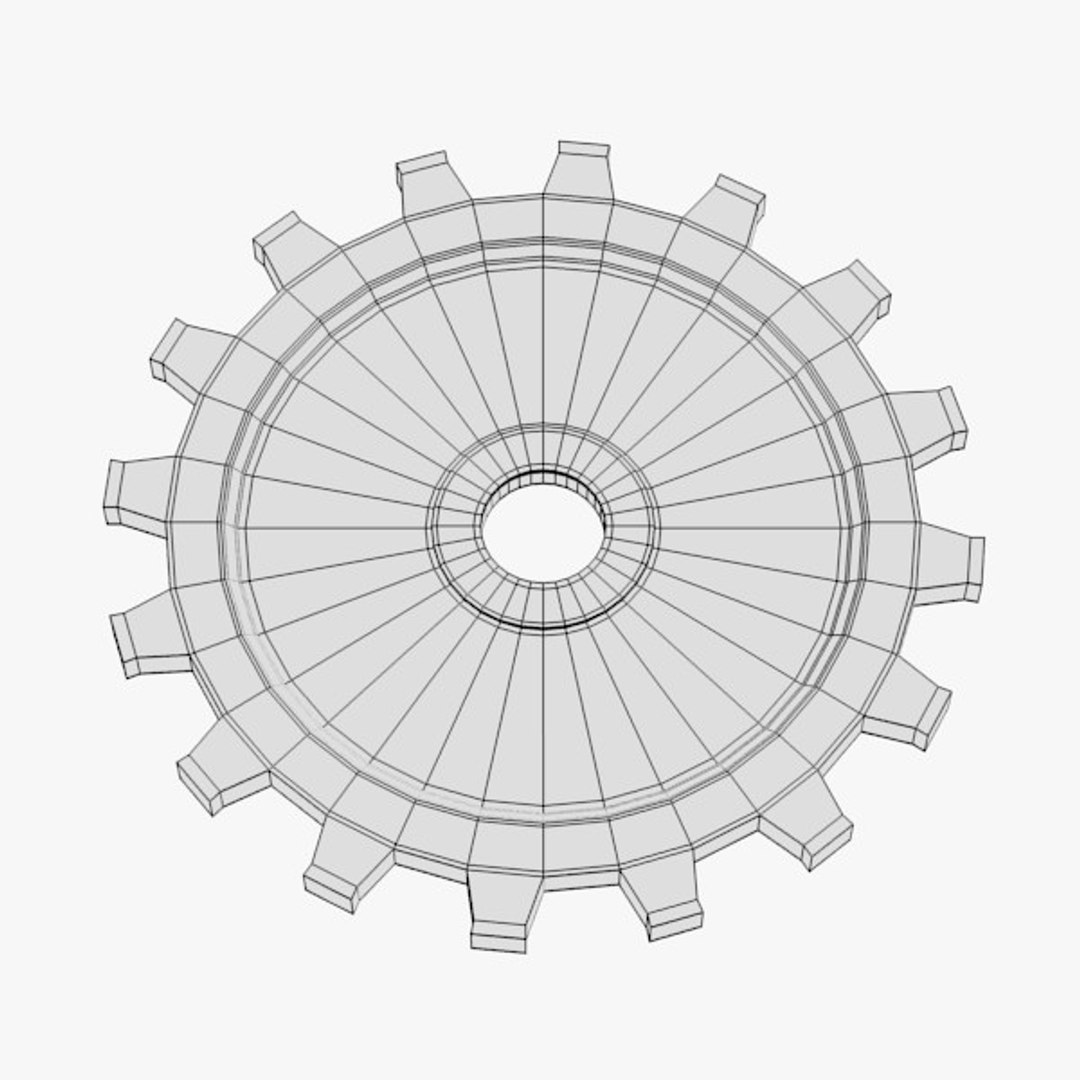 gear wheel 3d model