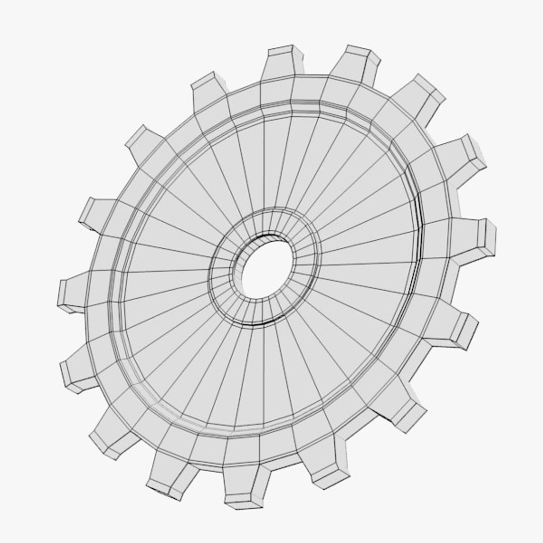 gear wheel 3d model