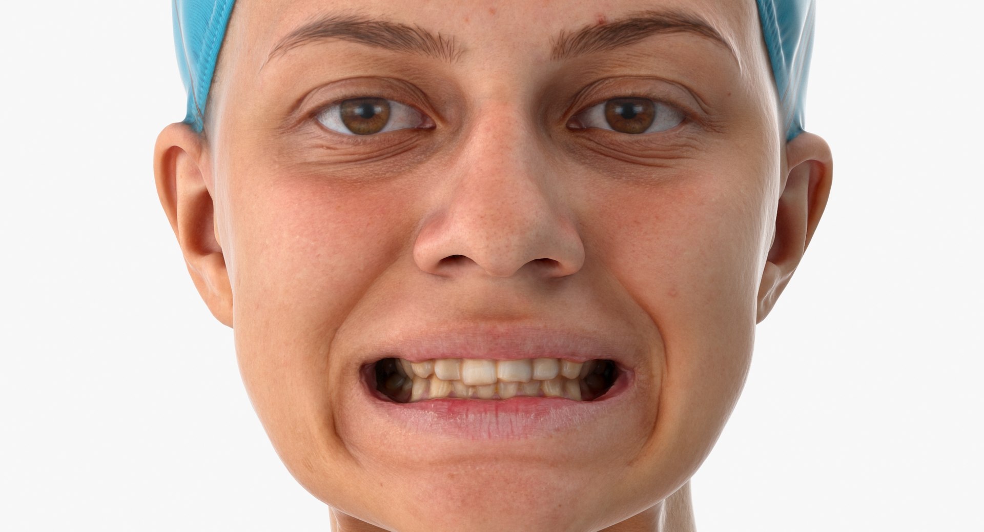 3D penelope human head lip - TurboSquid 1693323