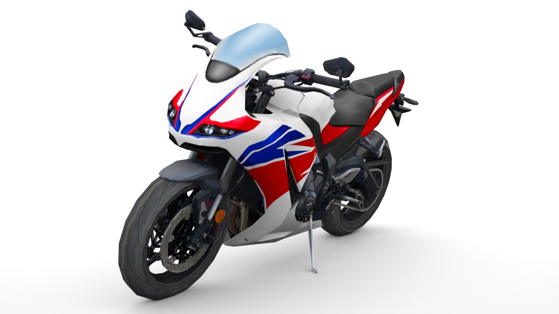 Generic Sportbike Motorcycle 01 3D - TurboSquid 2286017