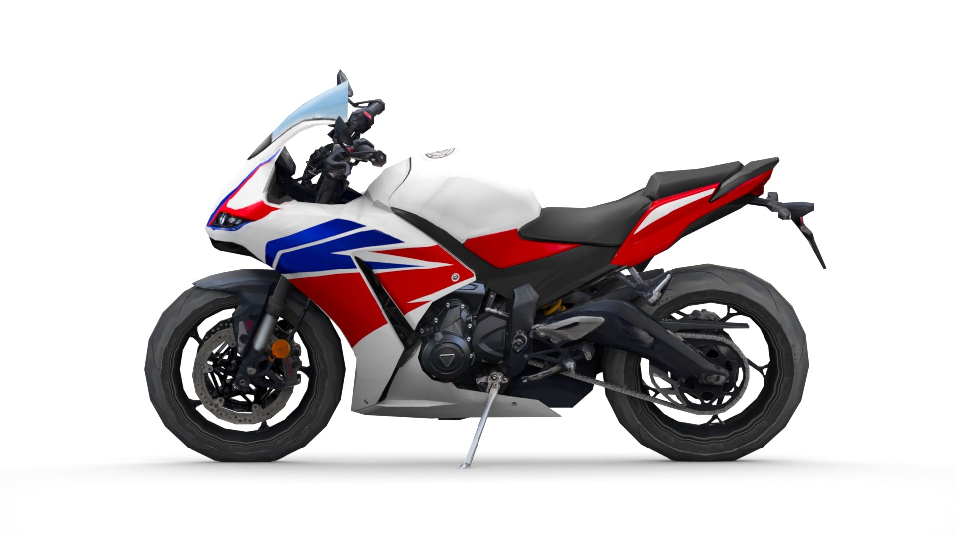 Generic Sportbike Motorcycle 01 3D - TurboSquid 2286017