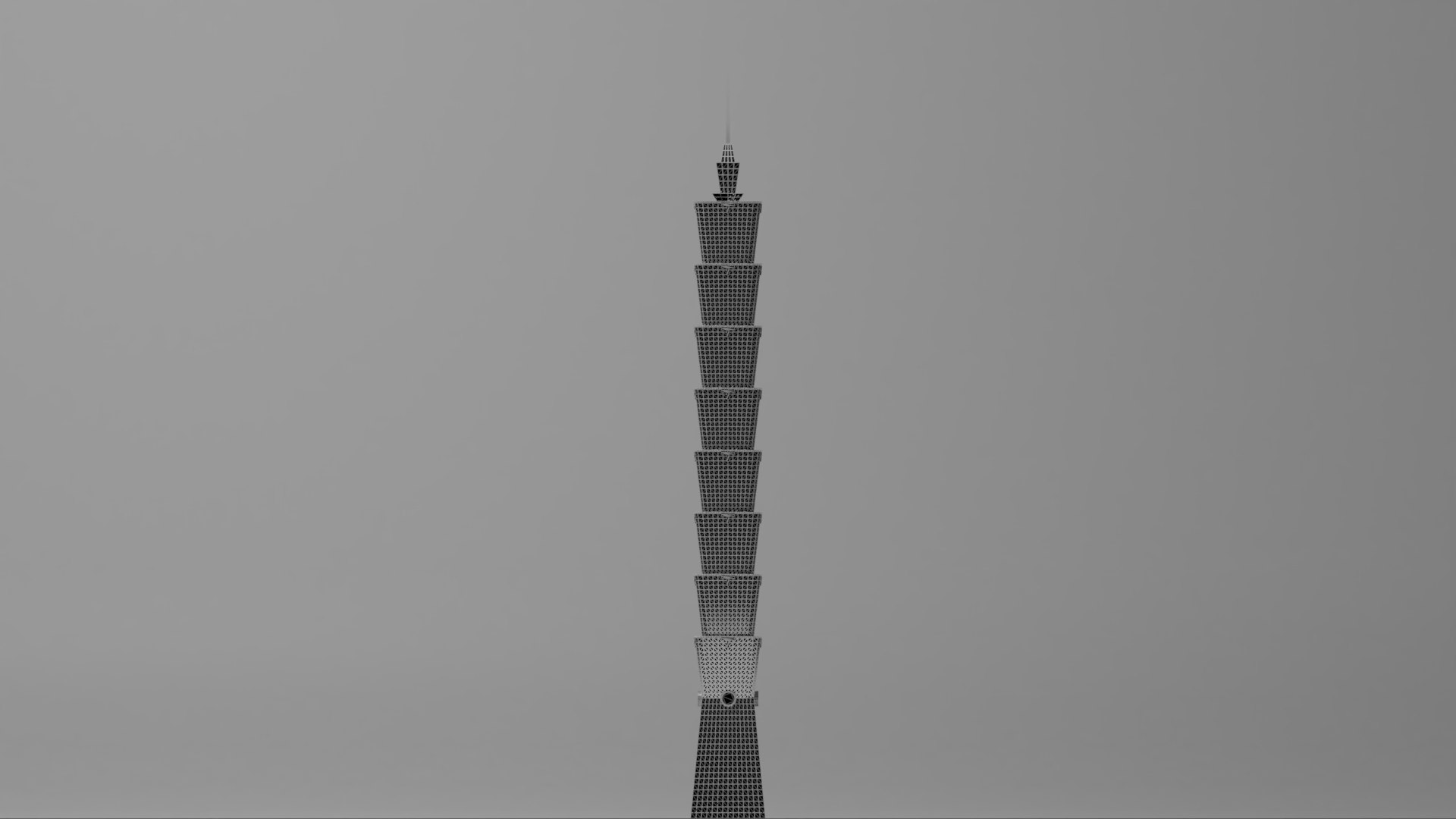 3D Taipei 101 Tower Model - TurboSquid 1686800