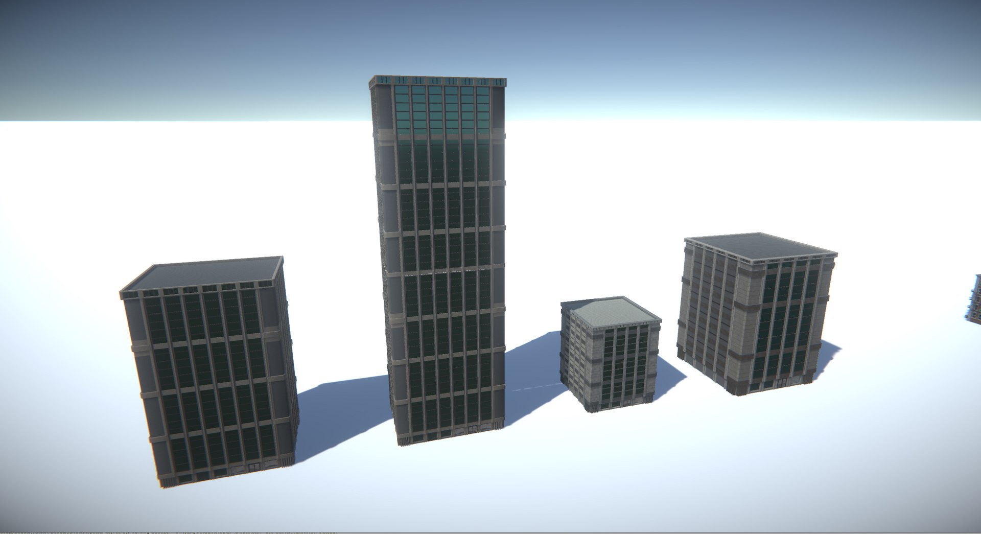 Buildings Modular 3D Model - TurboSquid 1555407