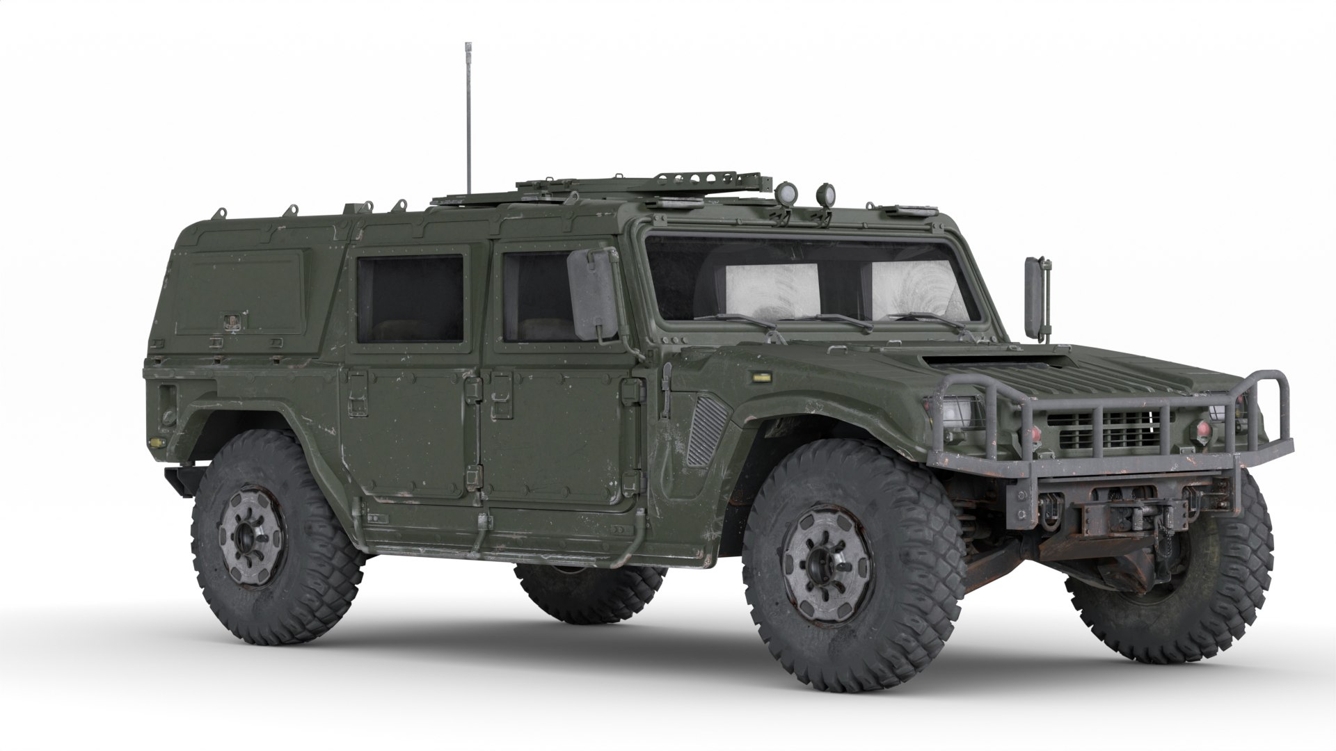 3D Military Off-Road Utility Vehicle - Rigged Model - TurboSquid 2366267