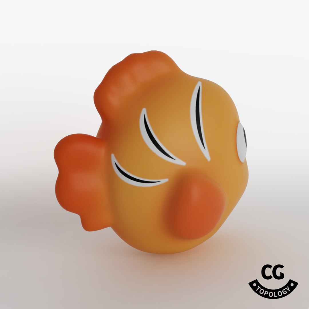 Bath Rubber Toy Fish 3D - TurboSquid 1230271