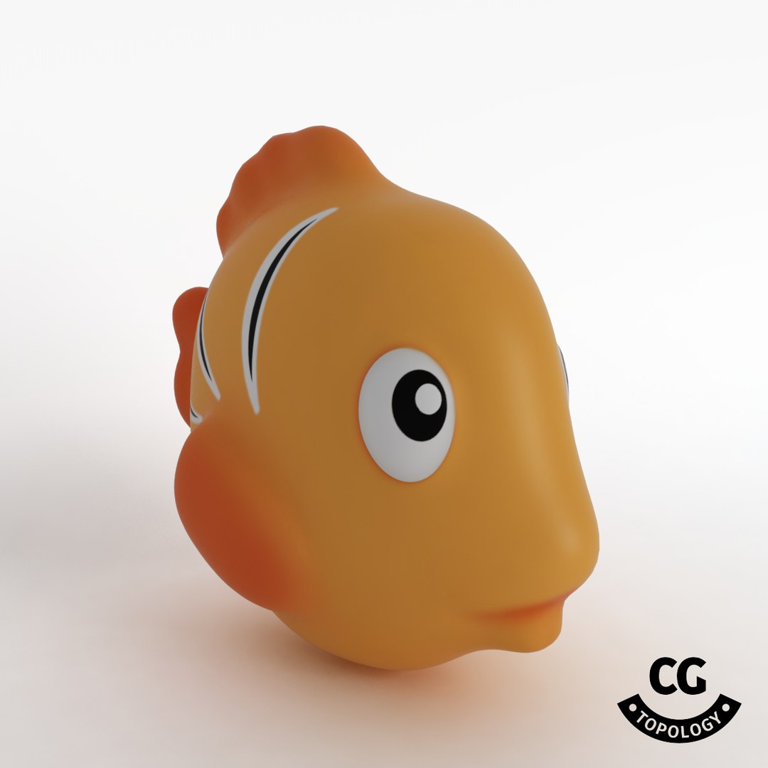 Bath Rubber Toy Fish 3D - TurboSquid 1230271