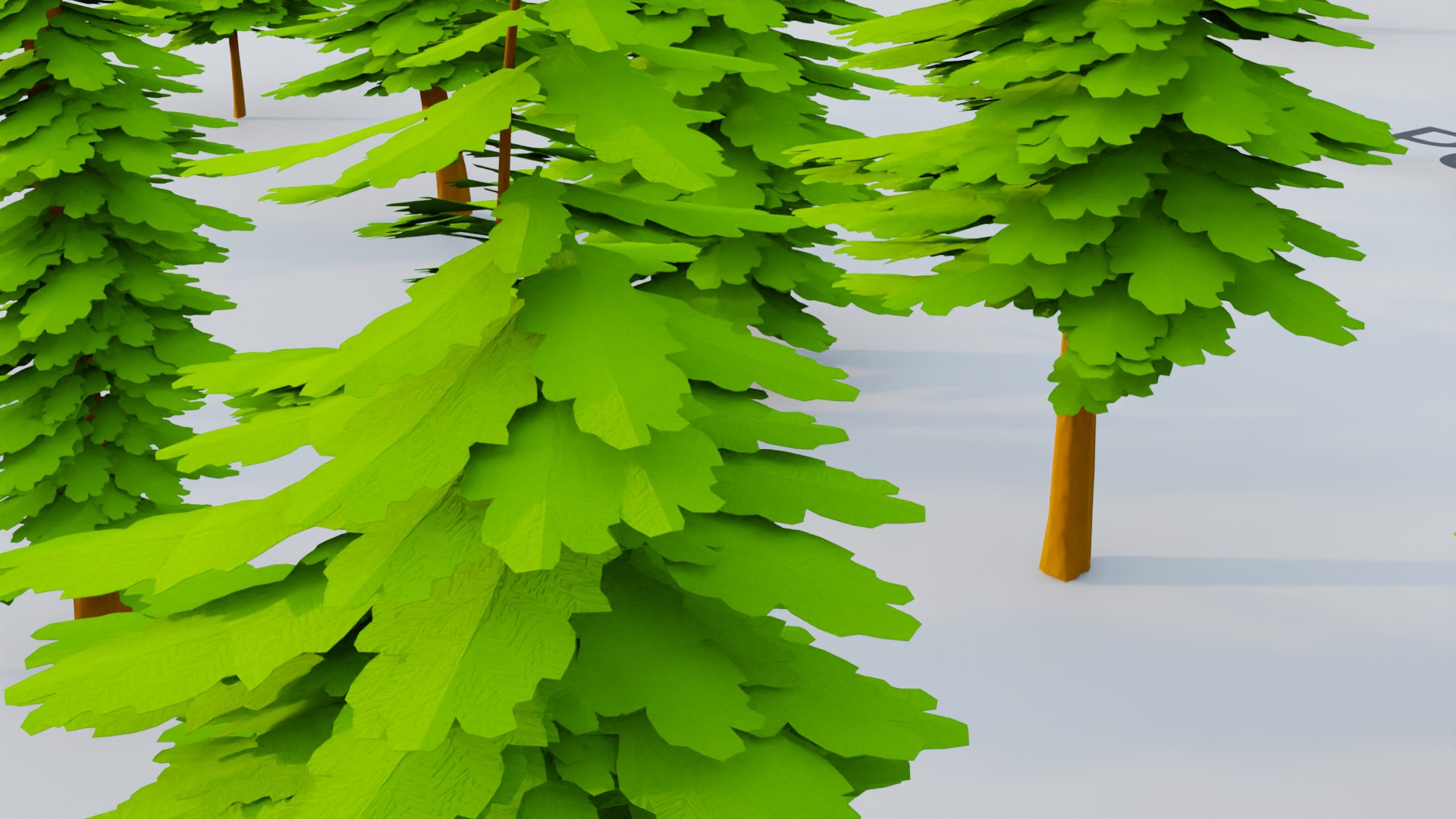 BEST STYLIZED Tree and Bush Assets Game Ready 3D - TurboSquid 2069359