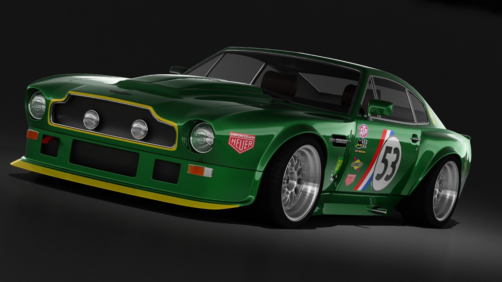 Aston Martin Racing Wide Body Model - TurboSquid 2149675