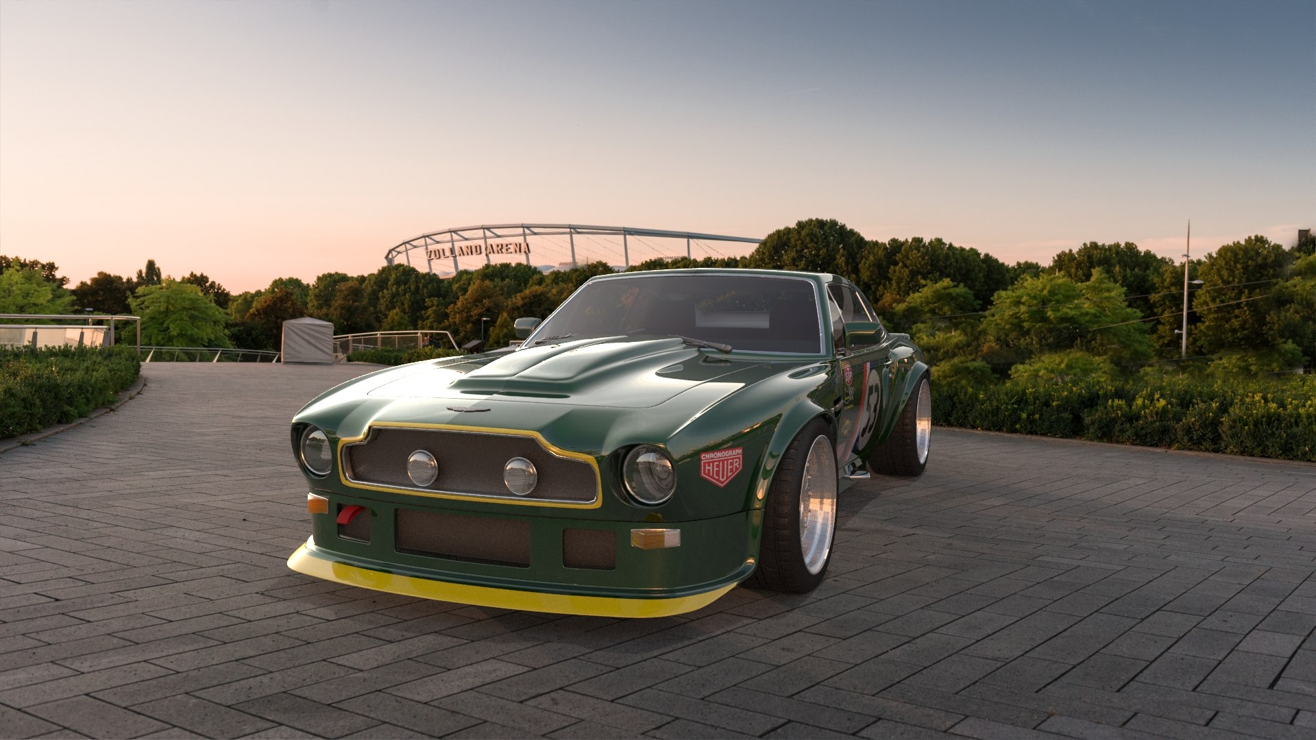 Aston Martin Racing Wide Body Model - TurboSquid 2149675