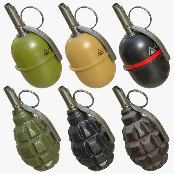 Grenade 3D Models for Download | TurboSquid